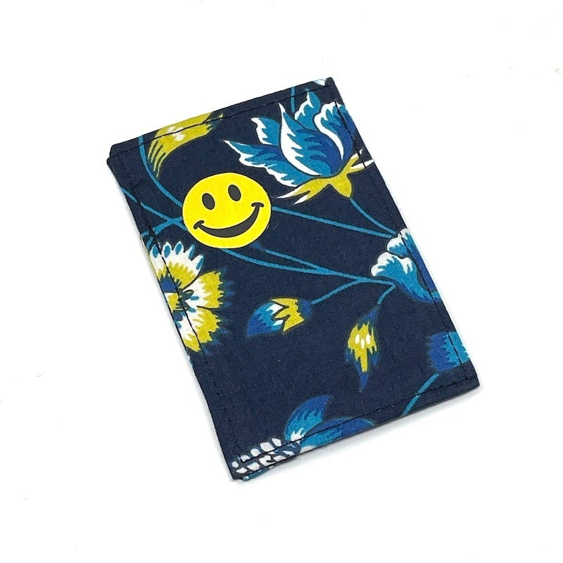 Bifold Wallet - Smiley face | Garage Door Studio